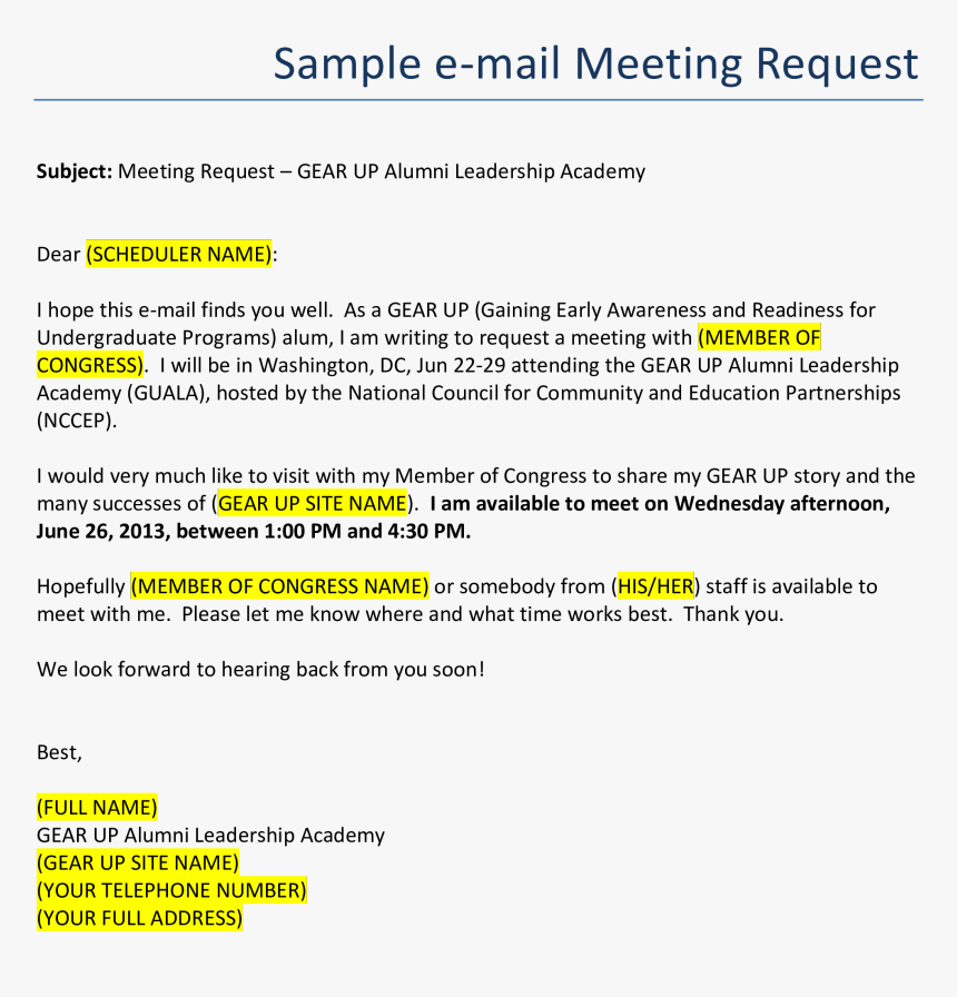 Business Meeting Re Email Format Main Image Re Official 