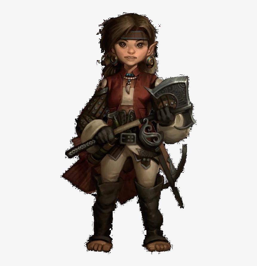 Female Rock Gnome Dnd HD Png Download Kindpng