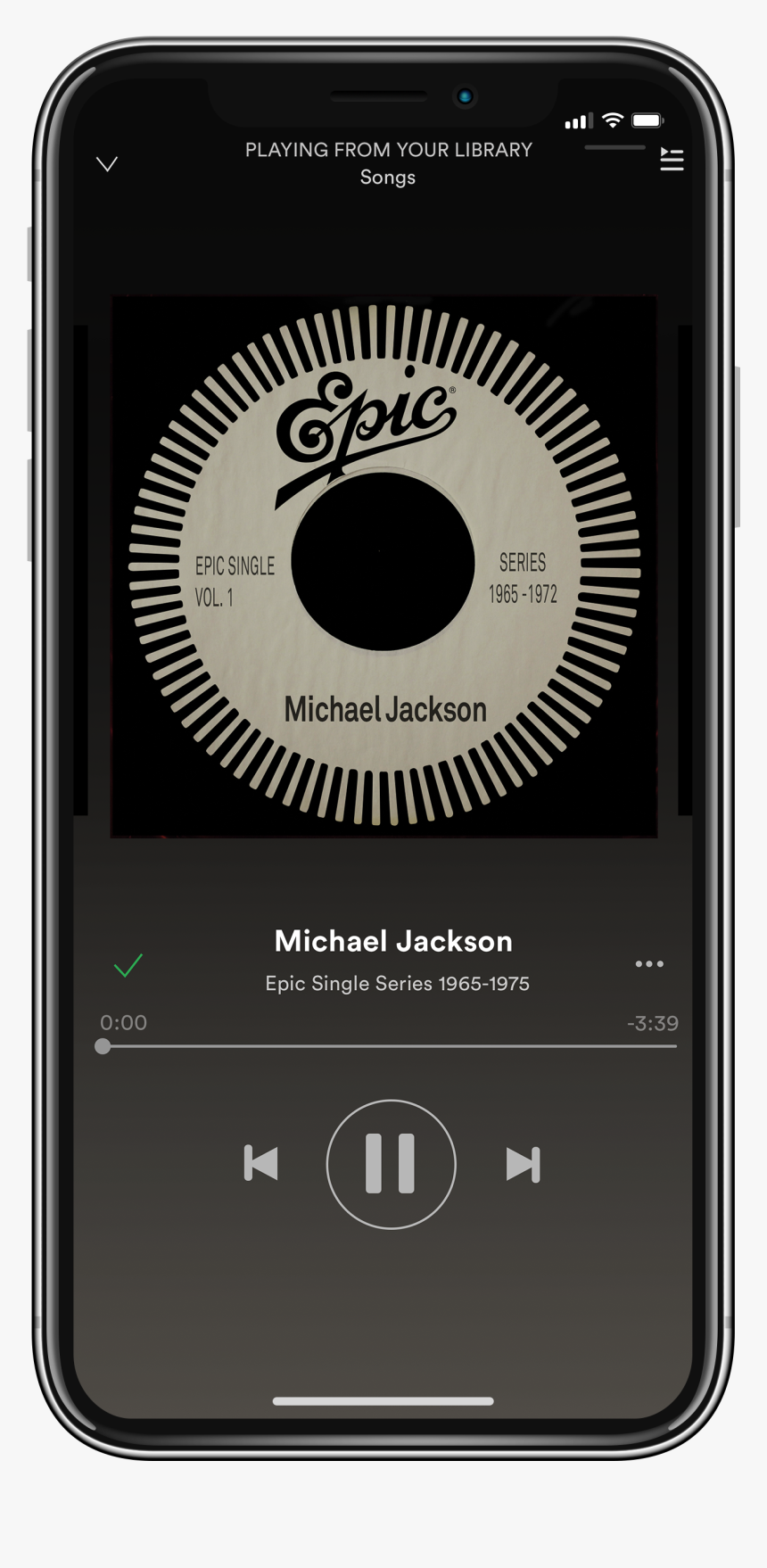 Spotify Template Png Cari
