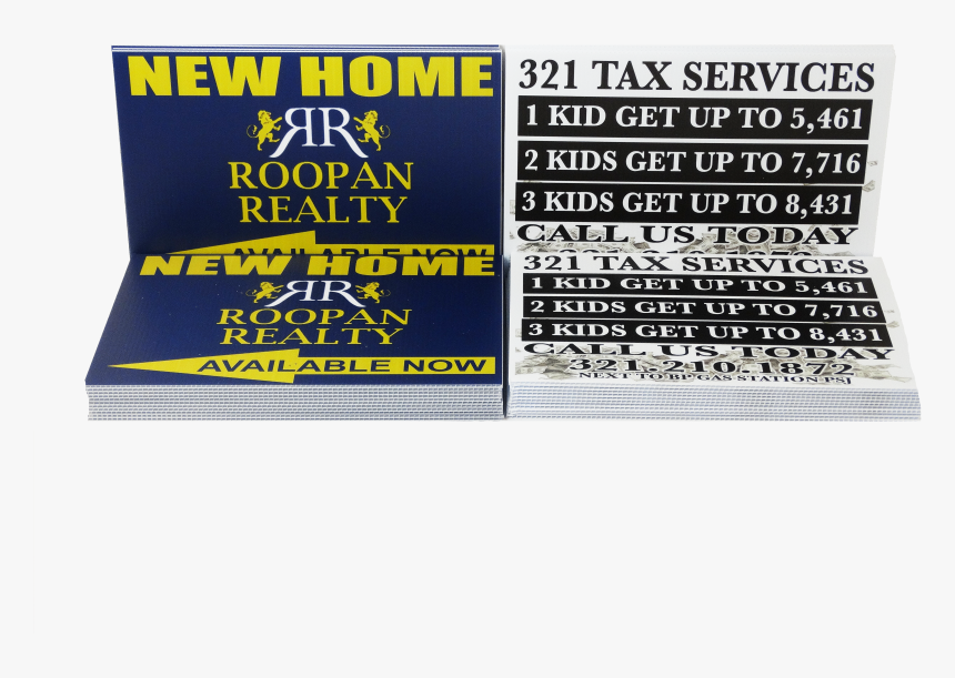 Yard Signs Png, Transparent Png - kindpng