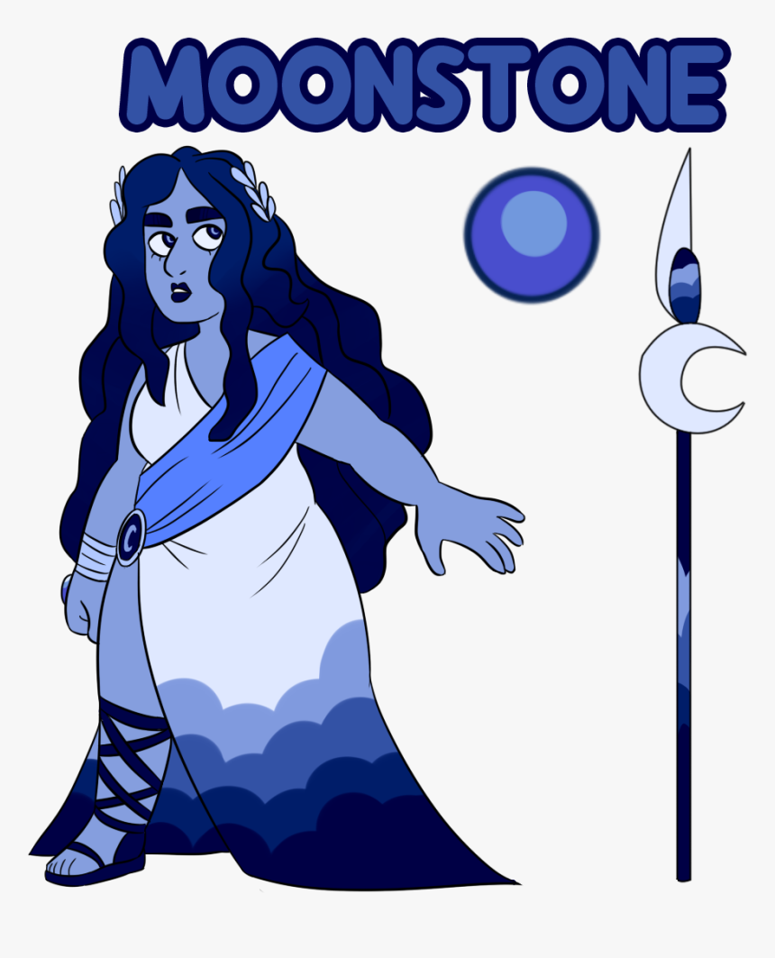 Moonstone - Cartoon, HD Png Download - kindpng
