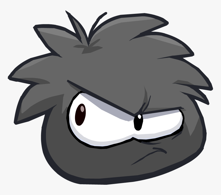 Black-puffle8 - Puffle, HD Png Download - kindpng Black-puffle8 - Puffle, HD Png Download - kindpng