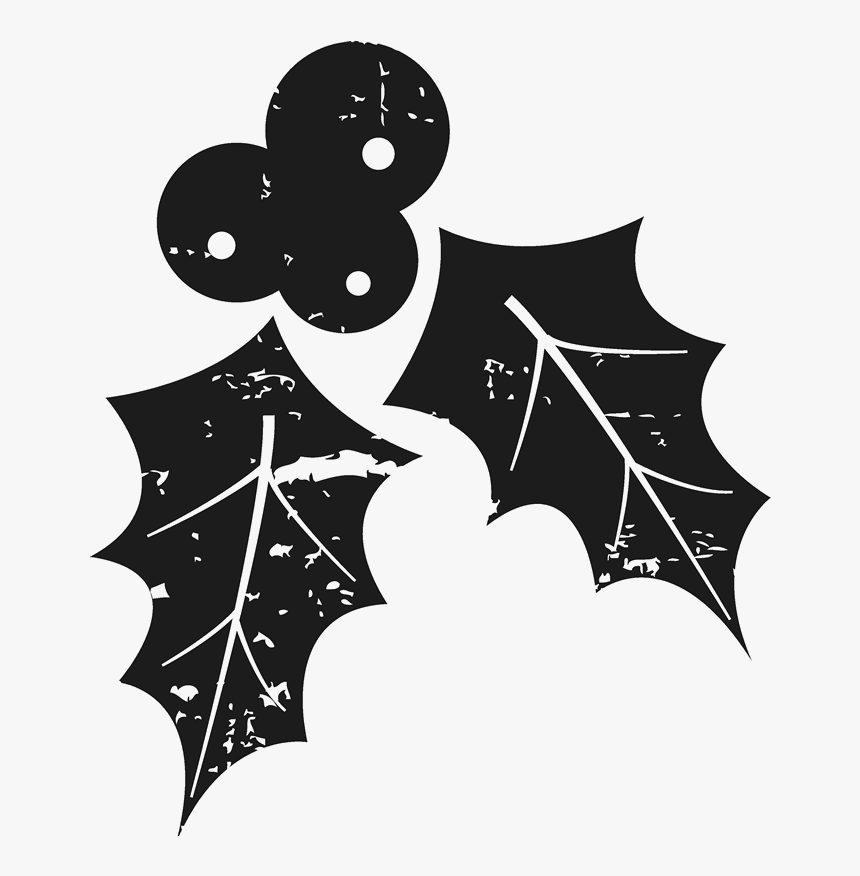 Holly Stamp, HD Png Download - kindpng