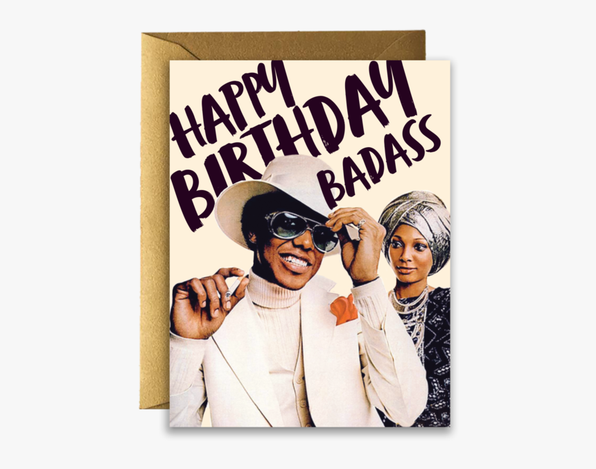 Happy Birthday Badass Card, HD Png Download - kindpng