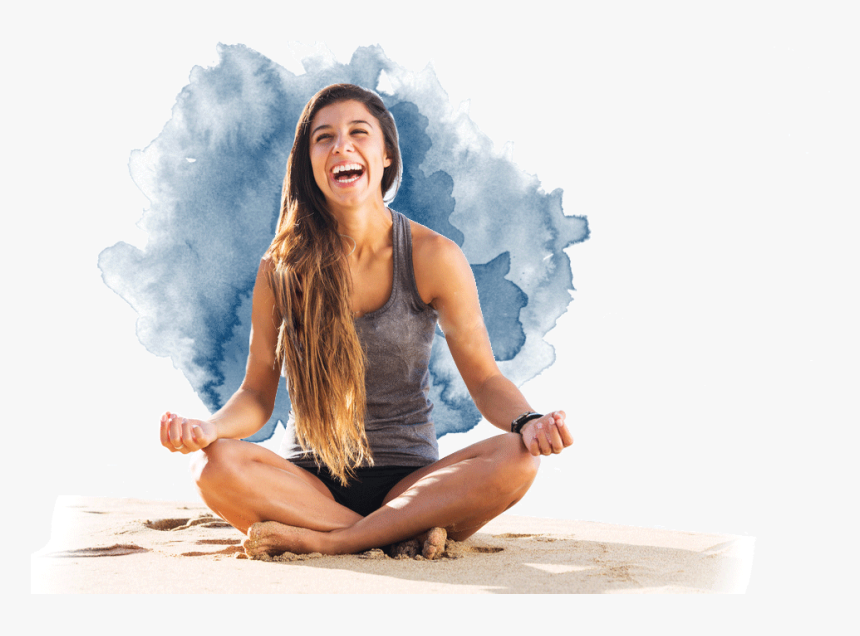Meditation-smile, HD Png Download - kindpng
