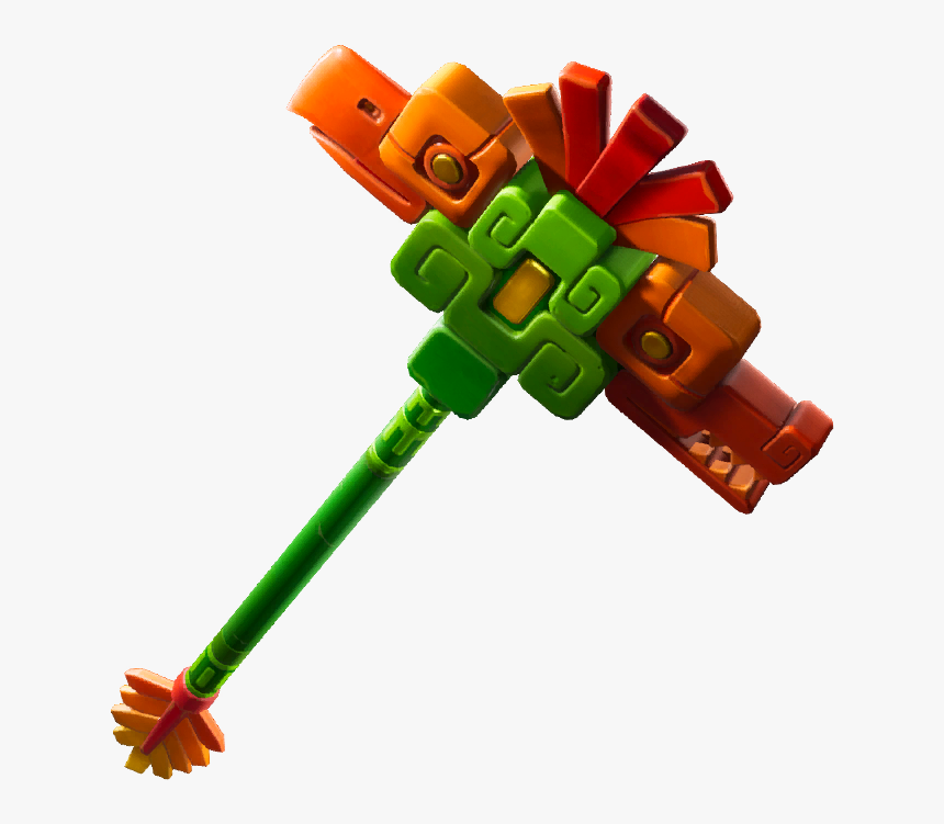 Orange Pickaxe Fortnite, HD Png Download - kindpng