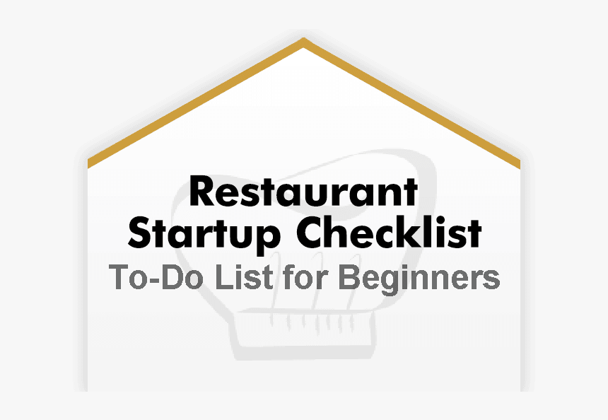 Graphic For Restaurant Startup Checklist - Signage, HD Png Download ...