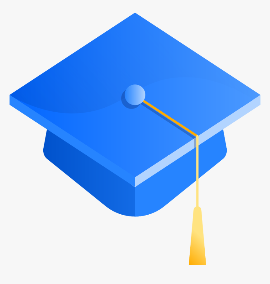 Graduation Cap, HD Png Download - kindpng
