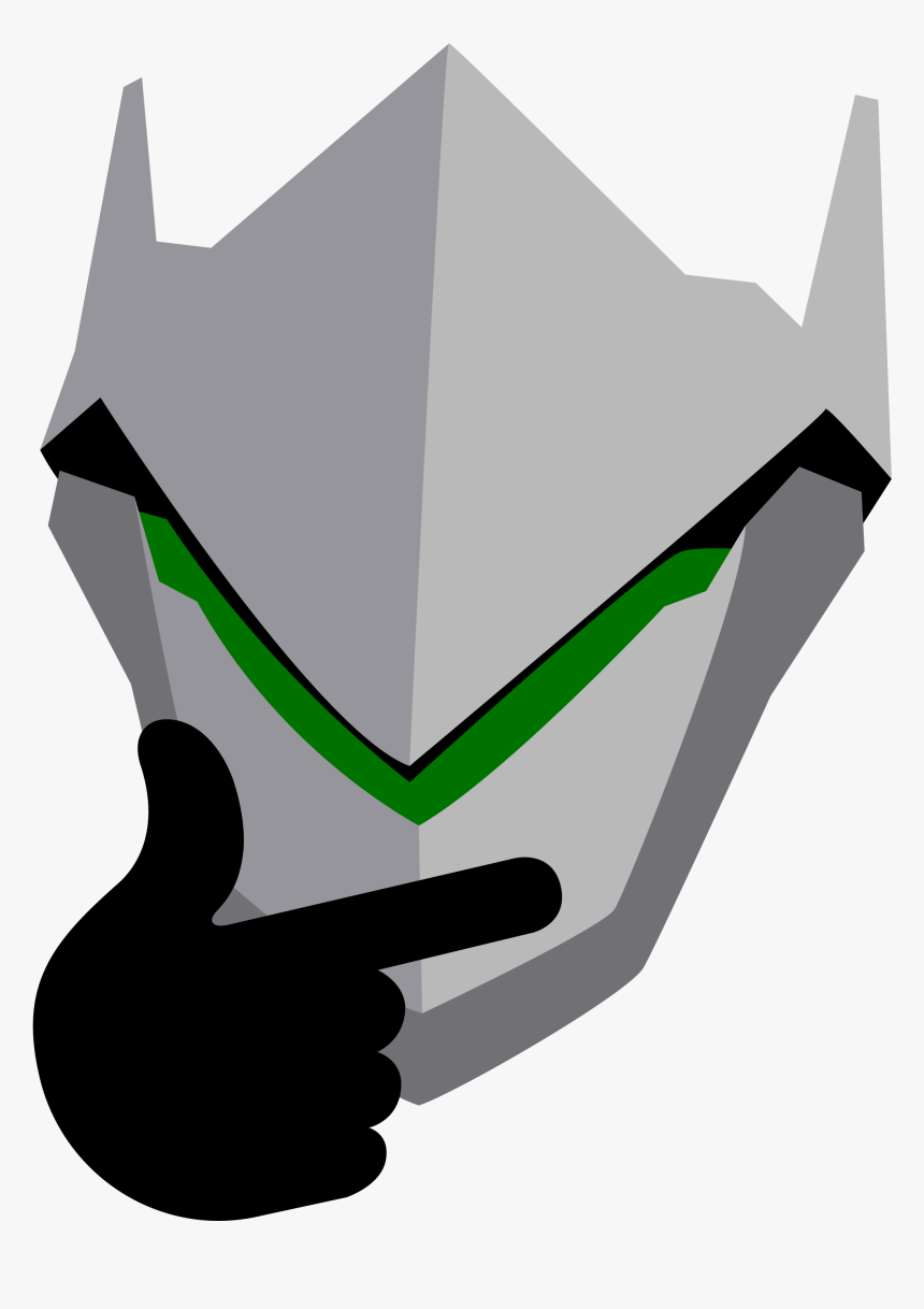 Genji Head Png, Transparent Png - kindpng