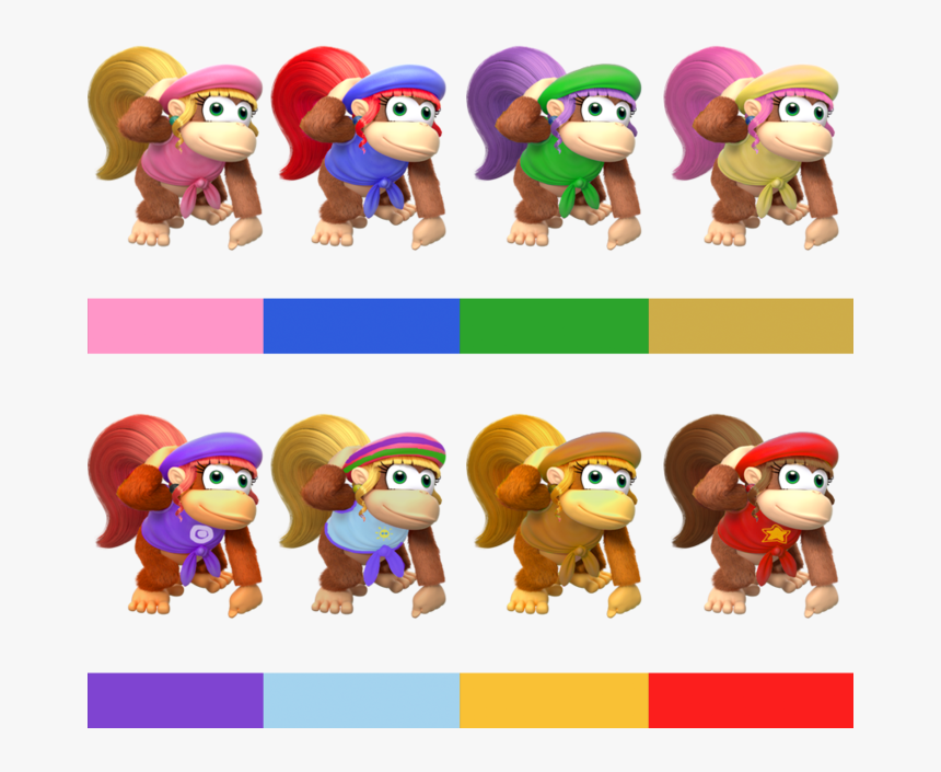 Dixie Kong Fantendo Nintendo Fanon Wiki - Dixie Kong Palette Swap, HD ... Dixie Kong Fantendo Nintendo Fanon Wiki - Dixie Kong Palette Swap, HD ...
