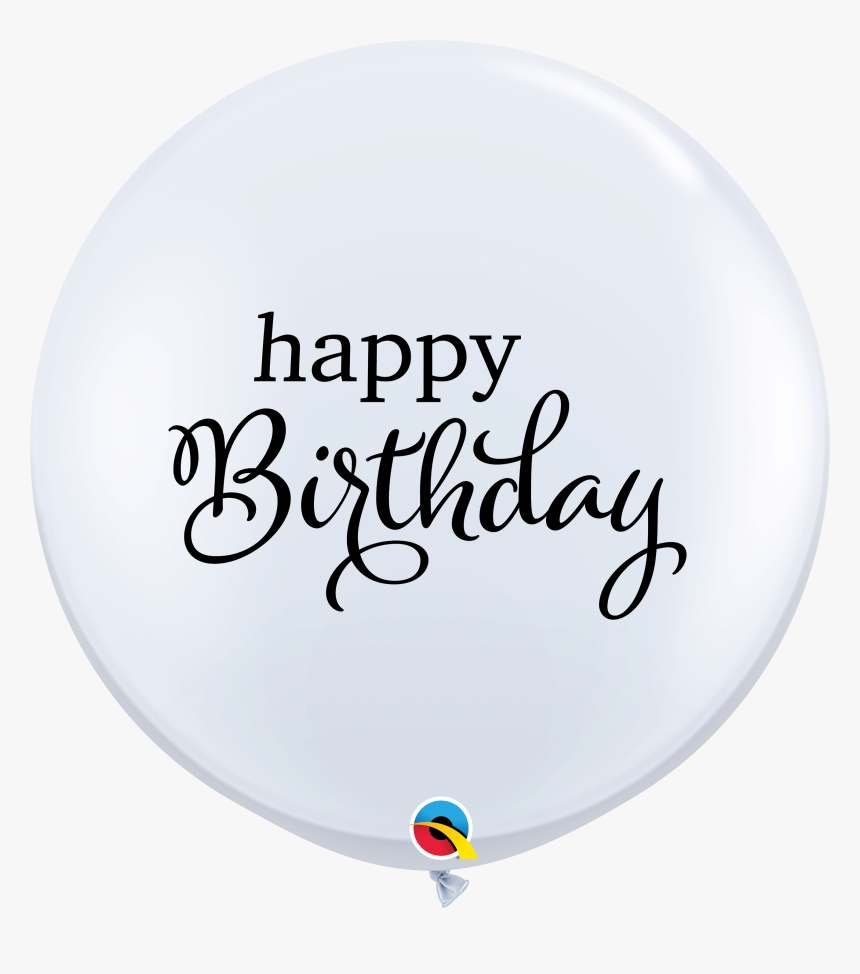 White Balloon Png, Transparent Png - kindpng