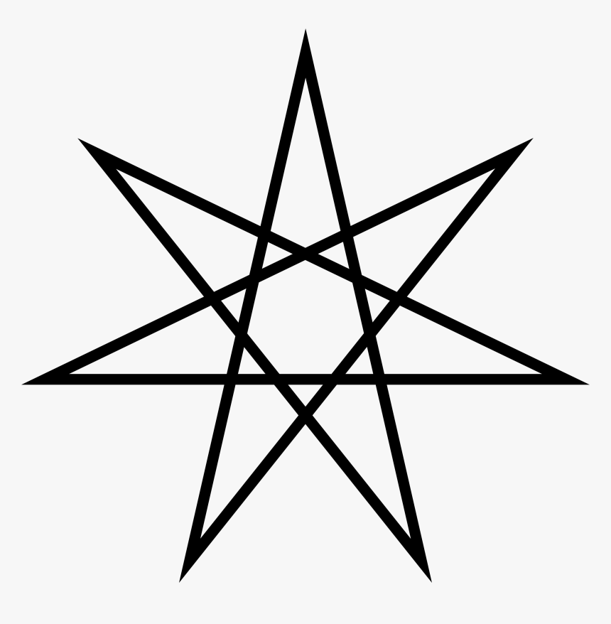 7 Pointed Star Design Png Download 7 Pointed Star Transparent Png 