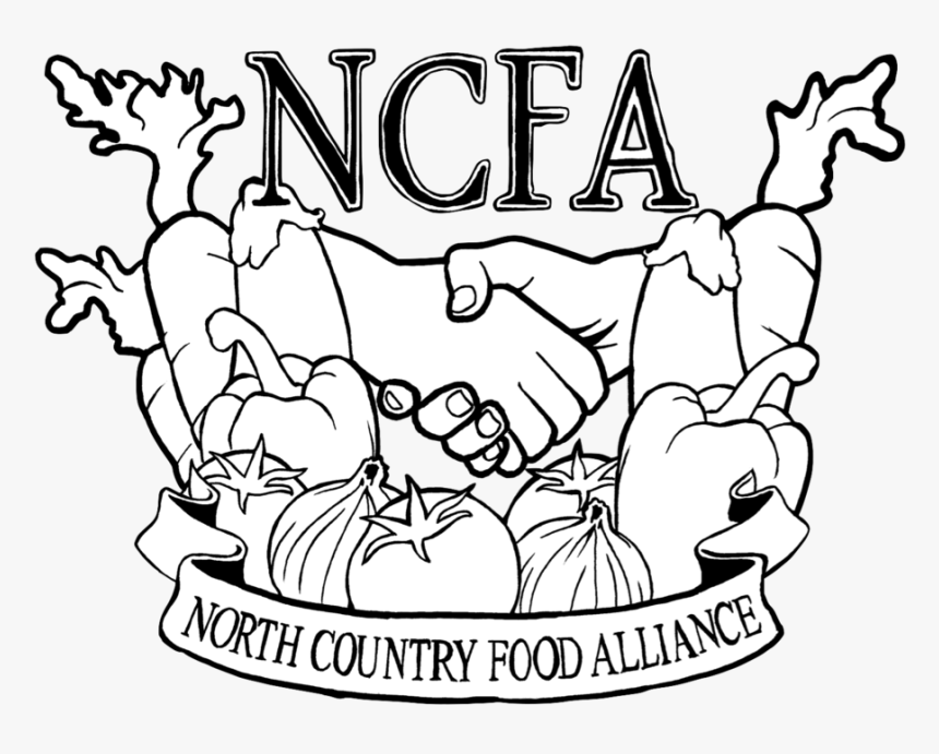 Ncfa Logo Black And White - Cartoon, HD Png Download - kindpng