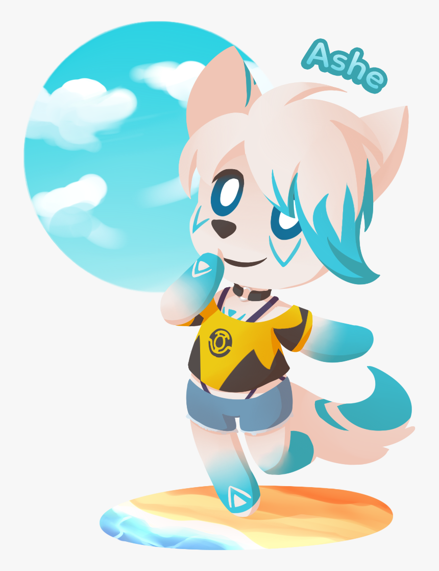 Chibi Ashe - Cartoon, HD Png Download - kindpng