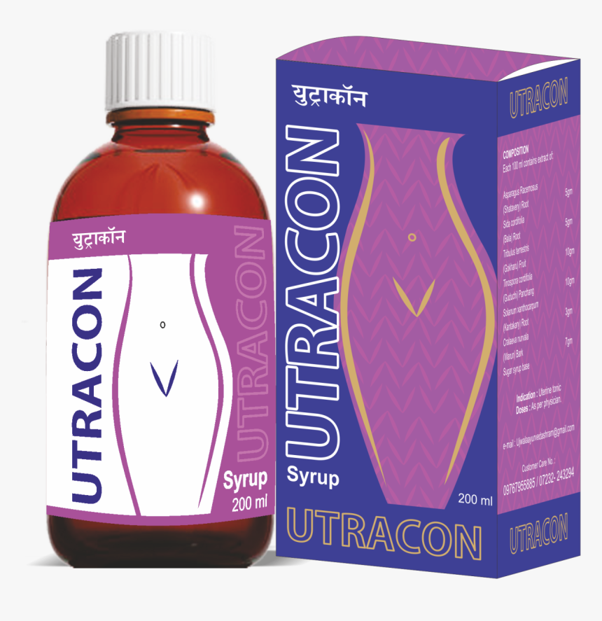 Utracon Syrup, HD Png Download - kindpng
