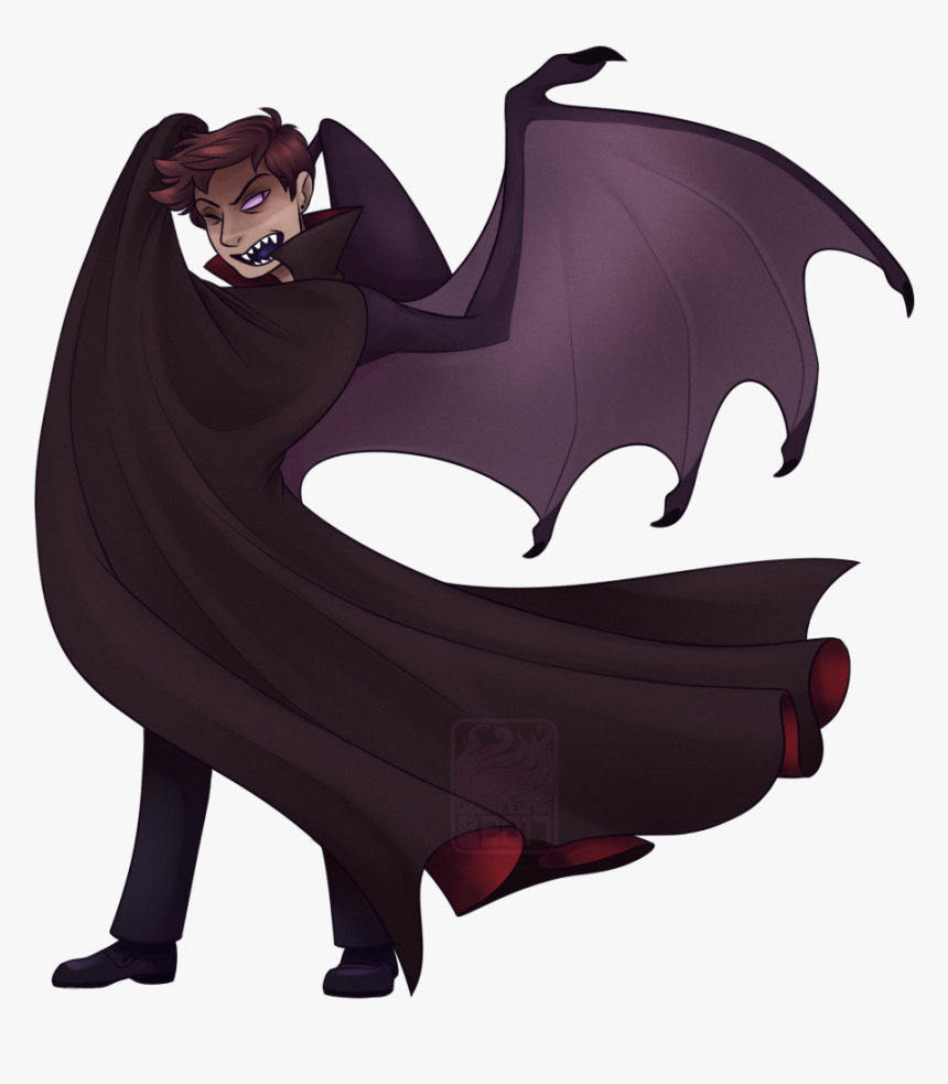 Spoopy Vampy - Cartoon, HD Png Download - kindpng