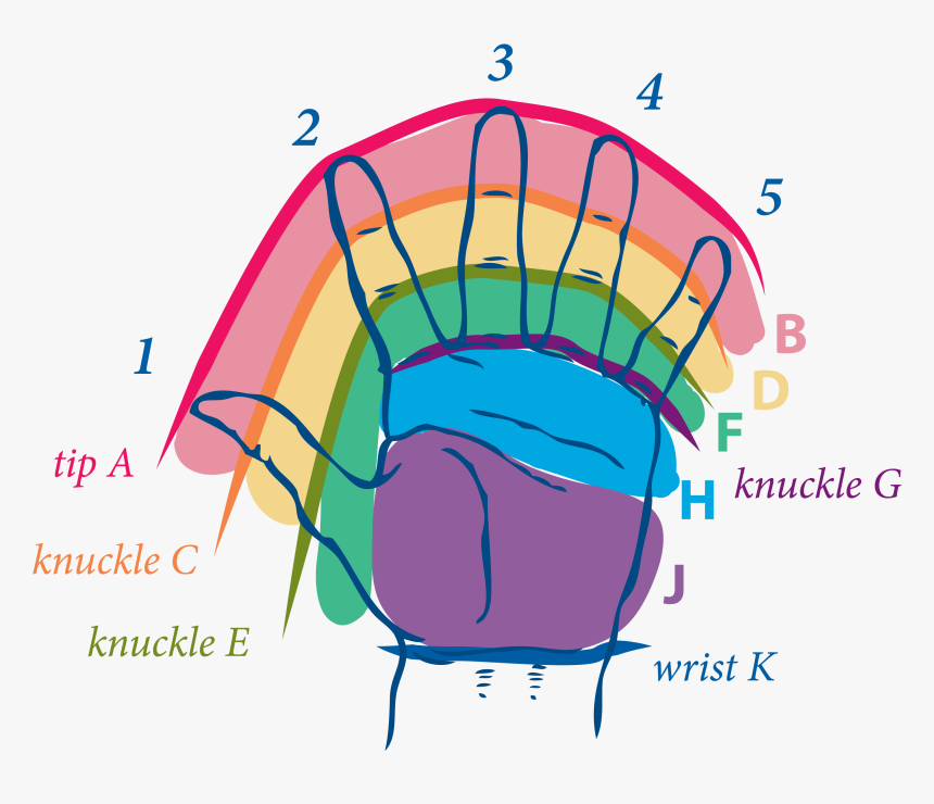 Hand Map - Graphic Design, HD Png Download - kindpng