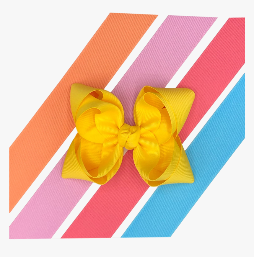 Yellow Bow Png, Transparent Png - kindpng