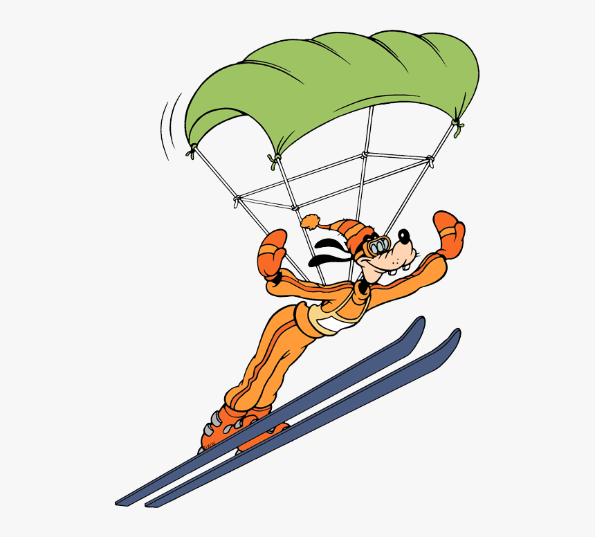Goofy Skijumping, HD Png Download - kindpng