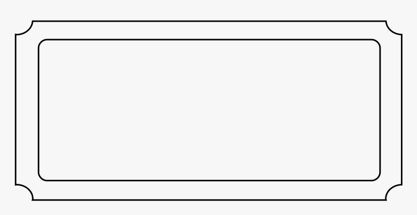 Printable Blank Ticket Template