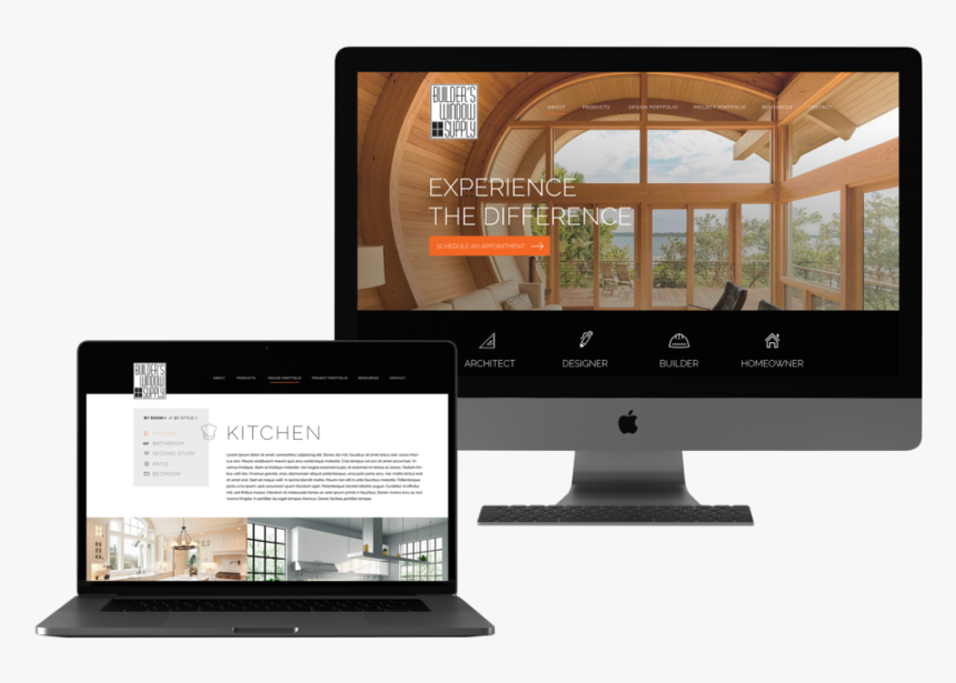 Computer Mockup Png, Transparent Png - kindpng