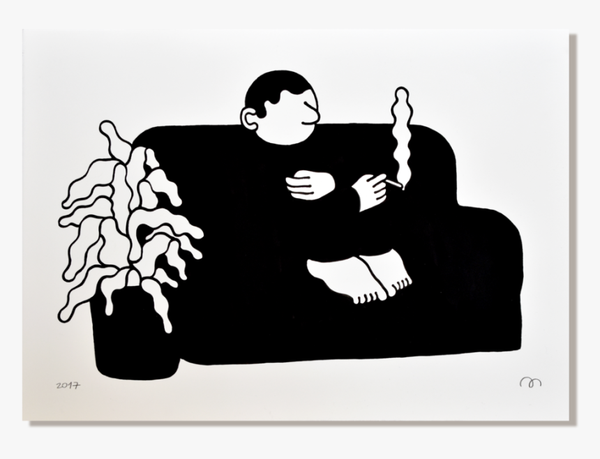 Cartoon Couch Png, Transparent Png - kindpng