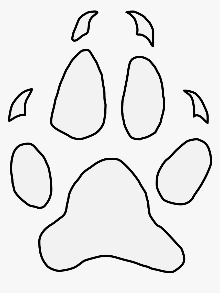 Paw Print Png, Transparent Png - kindpng