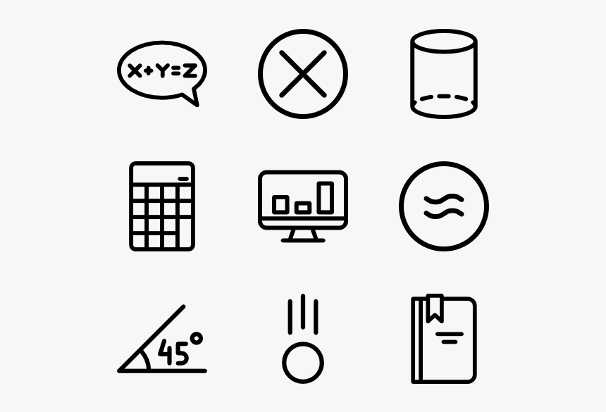 Math Png, Transparent Png - Kindpng