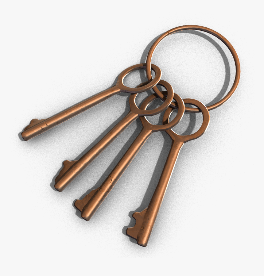 Key04 Prison Keyring, HD Png Download - kindpng