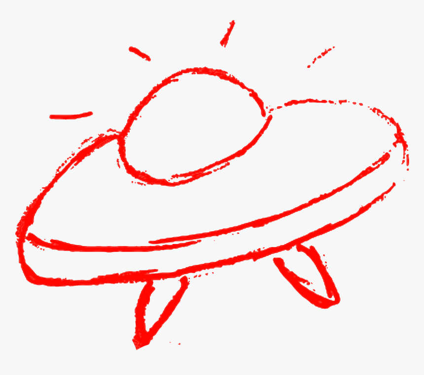 Red Space Ship, HD Png Download - kindpng