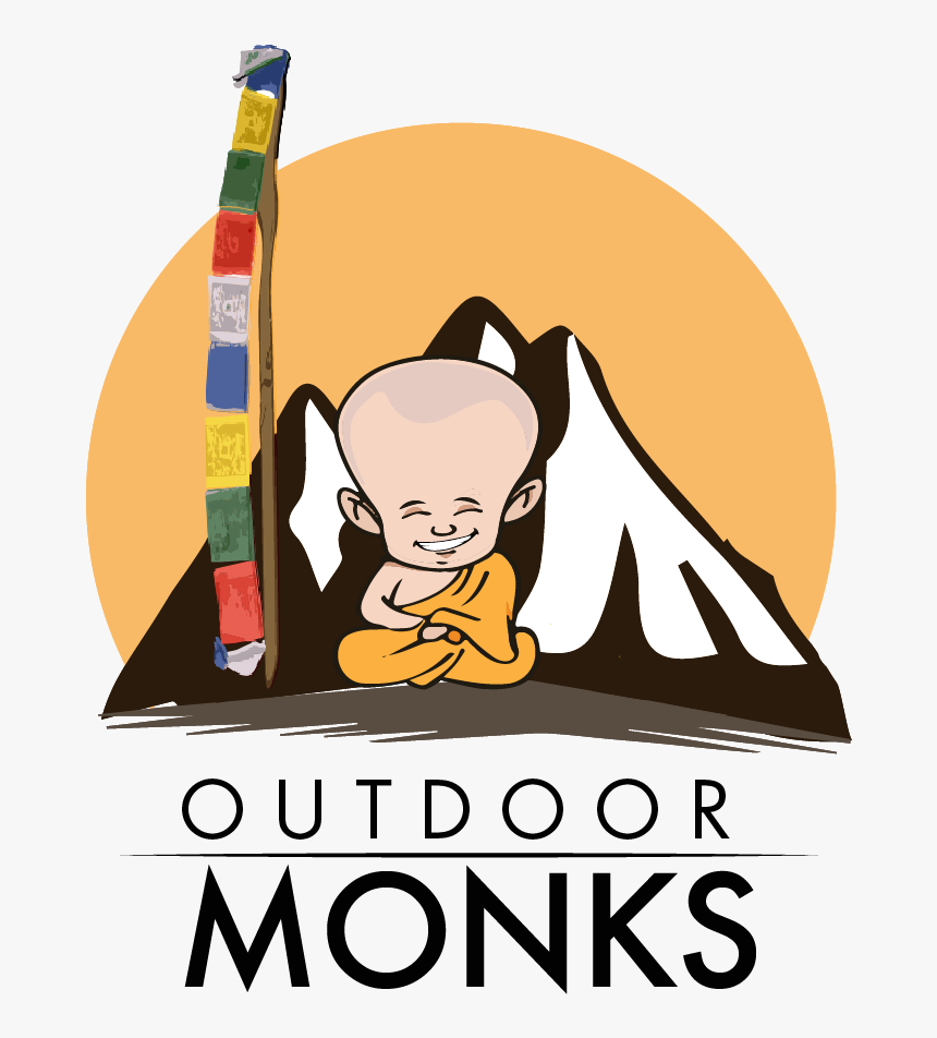 Outdoor Monks Png- Logo Black - Monks Logo, Transparent Png - kindpng