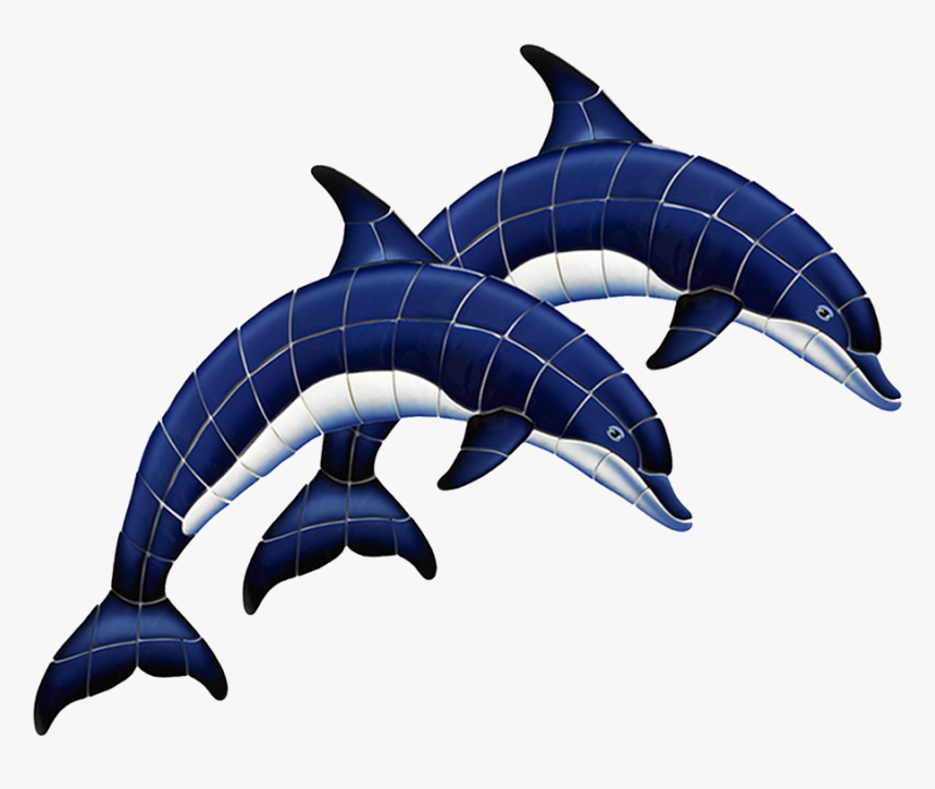 Bd42d Double Dolphins Copy - Double Dolphin, HD Png Download - kindpng