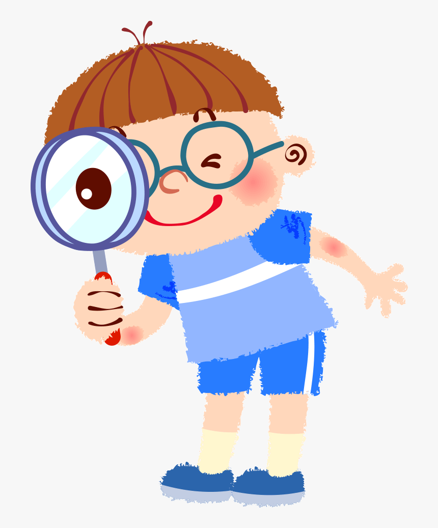 Magnifying Glass Illustration - Kid With Magnifying Glass Clipart, HD ... Magnifying Glass Illustration - Kid With Magnifying Glass Clipart, HD ...