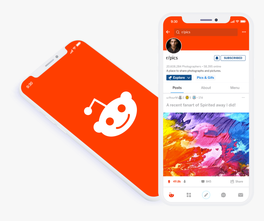 Reddit - Abstract Art, HD Png Download - kindpng