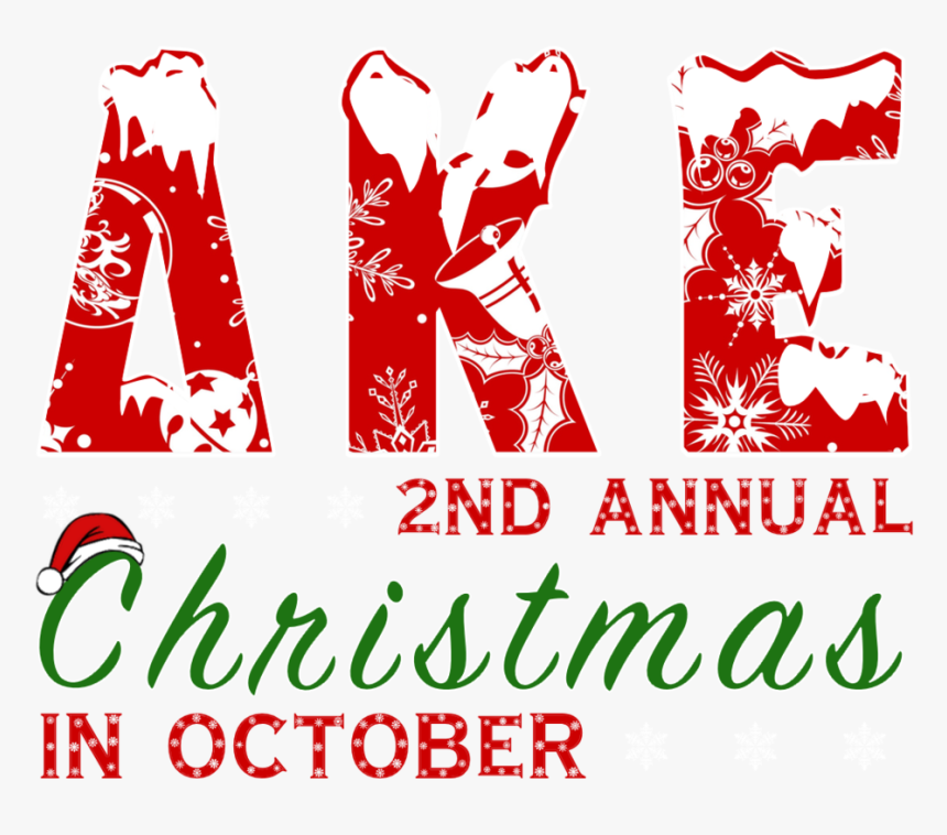 Christmas In October - Christmas, HD Png Download - kindpng