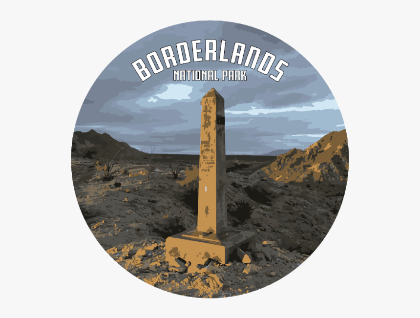 Borderlandsnationalpark - Sign, HD Png Download - kindpng