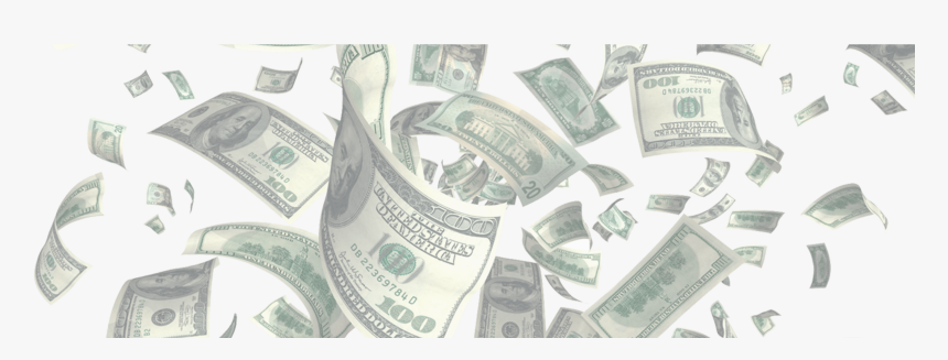 Flying Dollars , Png Download - Dollar Png, Transparent Png - kindpng