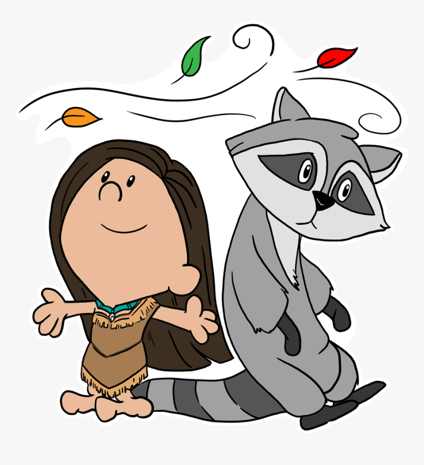 Pocahontas - Cartoon, HD Png Download - kindpng
