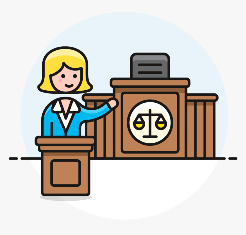 09 Lawyer Court Lawyer Clip Art HD Png Download Kindpng