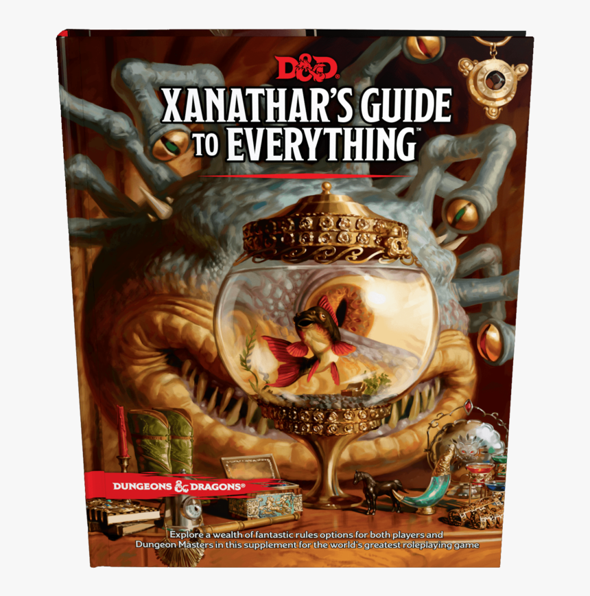 Xanathars Guide Product Shot 01, HD Png Download - kindpng