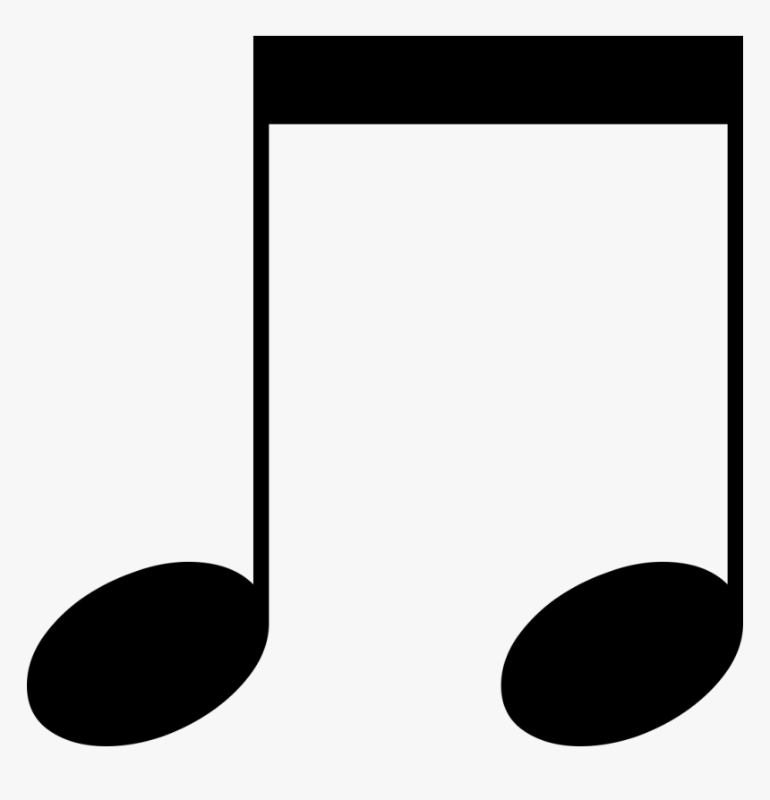 Four Beamed Eighth Notes Eighth Notes Clip Art HD Png Download Kindpng