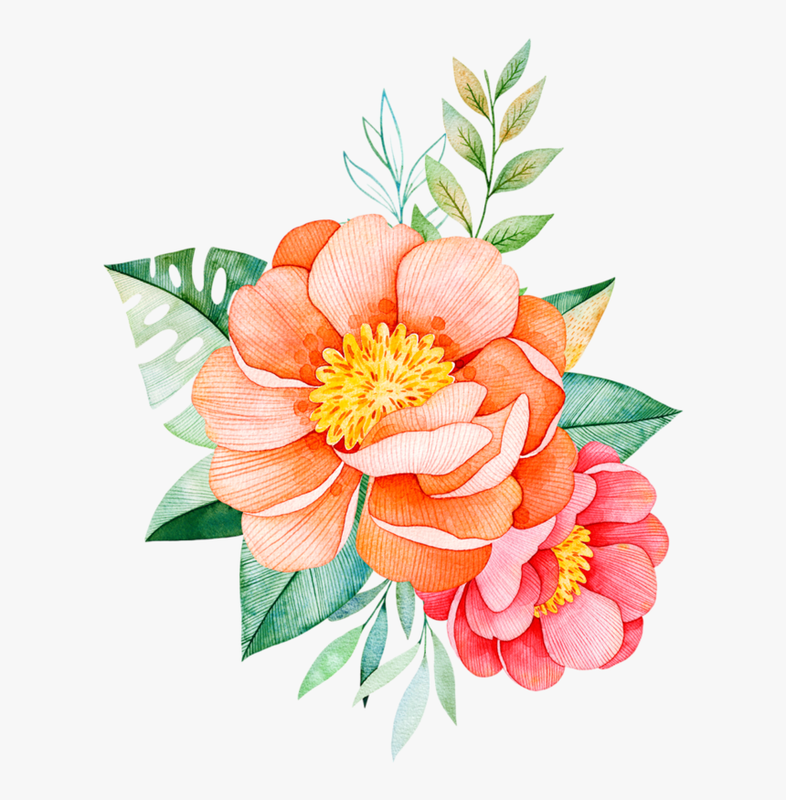Vector Flower, HD Png Download - kindpng