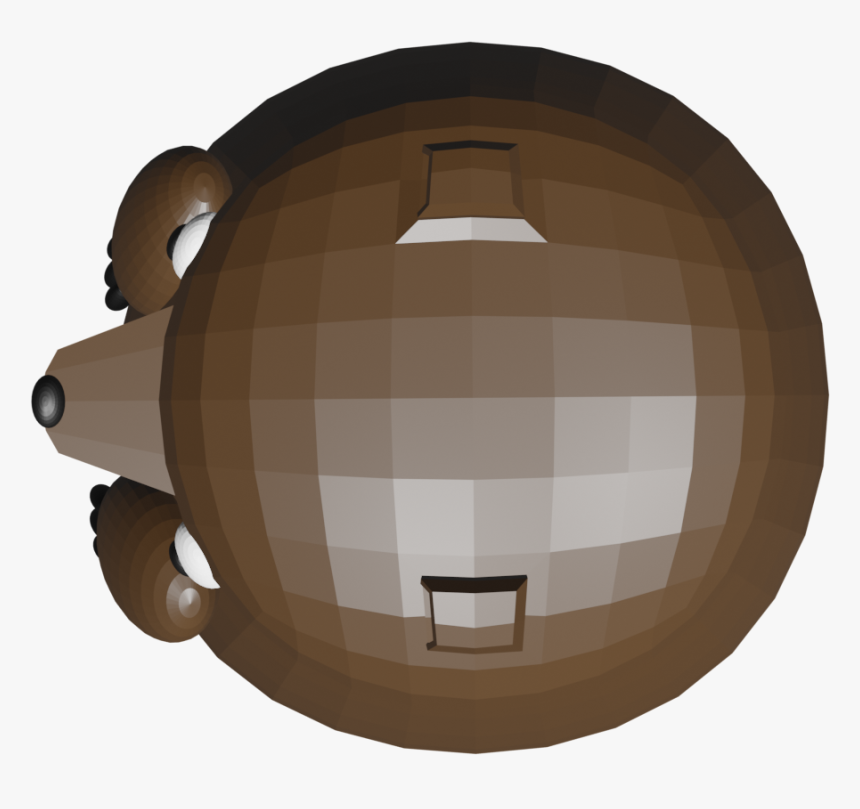 Cartoon Bear Top - Sphere, HD Png Download - kindpng