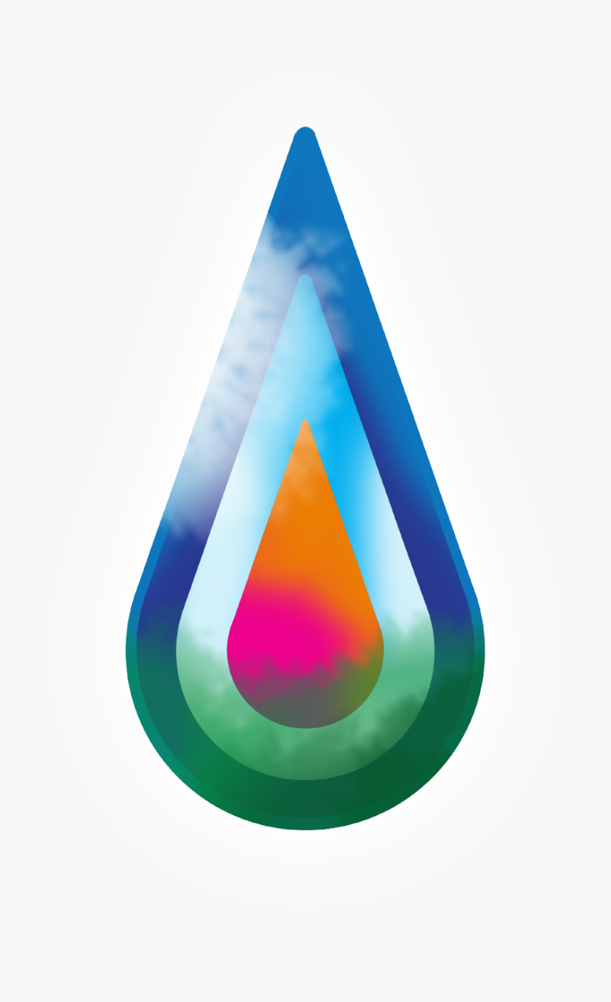 Droplet - Triangle, HD Png Download - kindpng