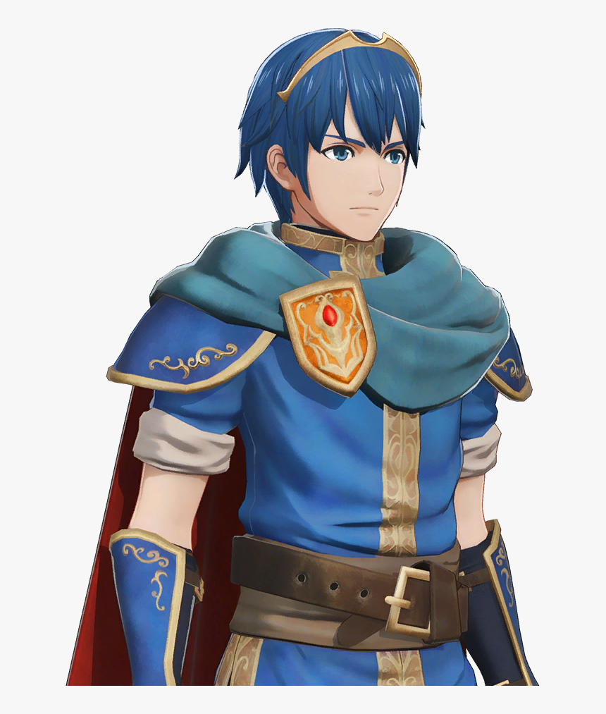 Portrait Marth Fewa - Cartoon, HD Png Download - kindpng