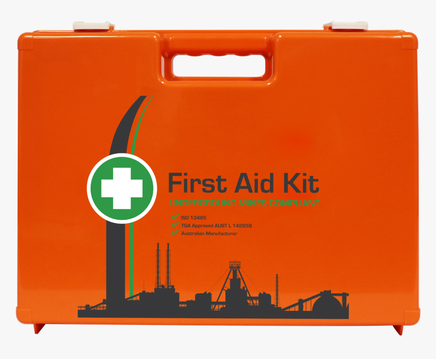 Underground Mining Compliant First Aid Kit - Briefcase, HD Png Download ...