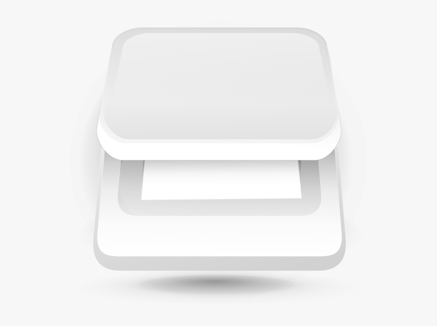 Scanner Icon Vector Image - Coffee Table, HD Png Download - kindpng