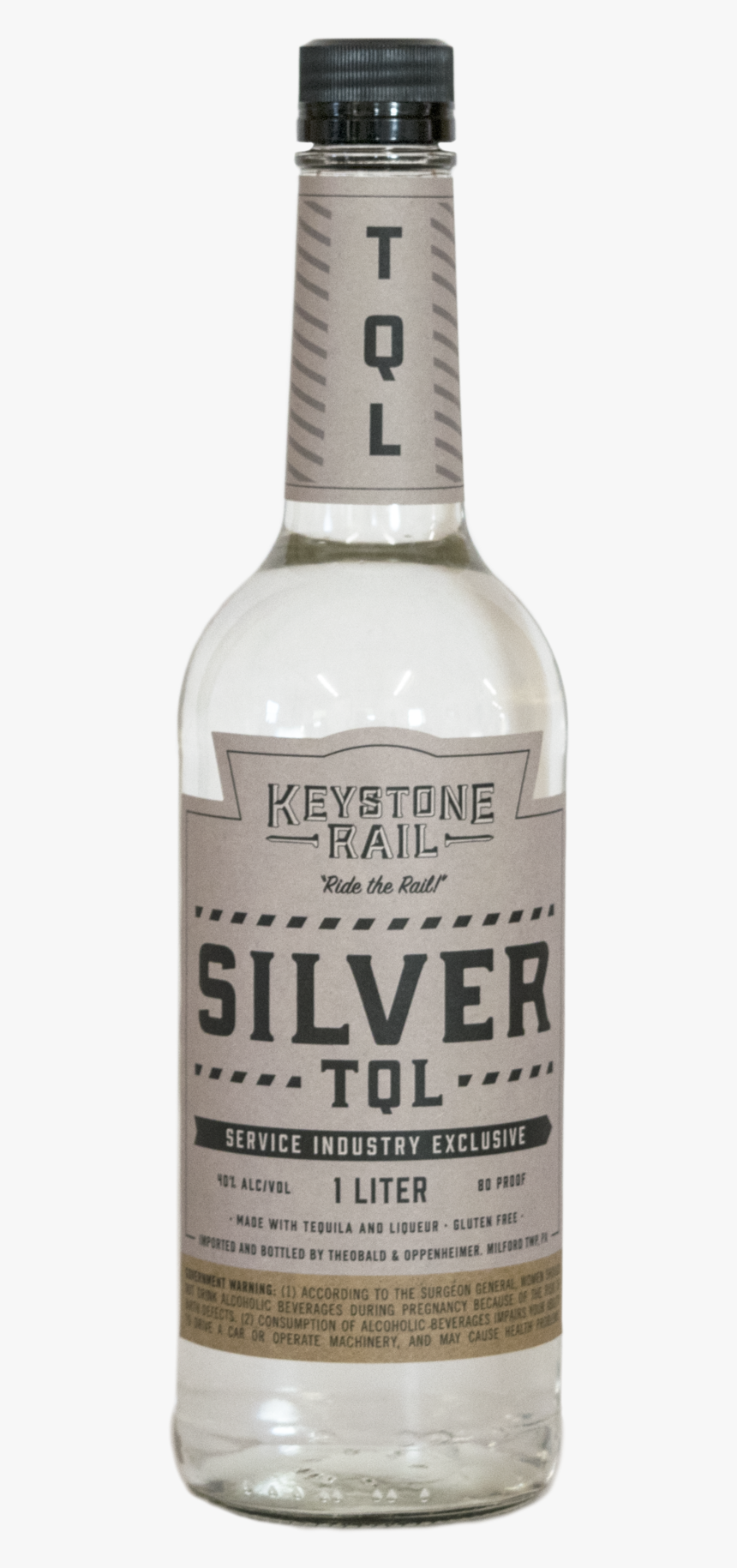 Keystone Rail Silver Tequila, HD Png Download - kindpng