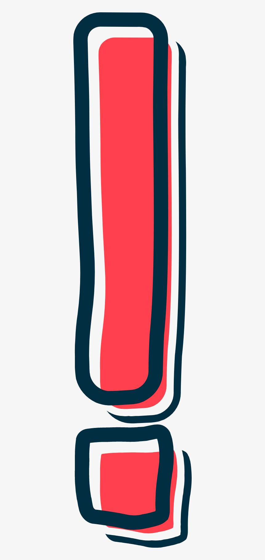 Red Exclamation Point Png, Transparent Png - kindpng