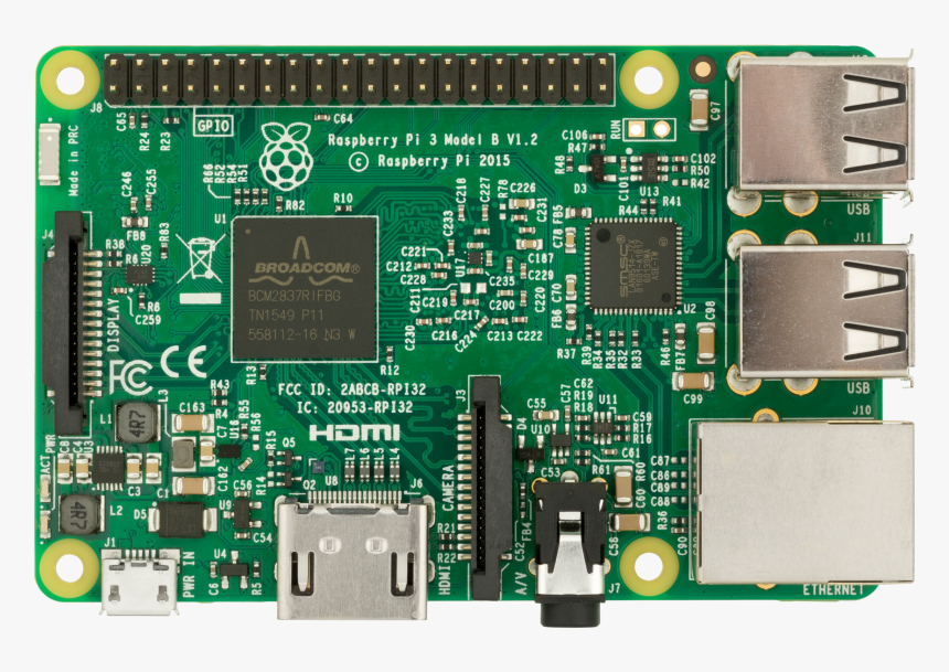 Raspberry Pi 3 Png, Transparent Png - kindpng
